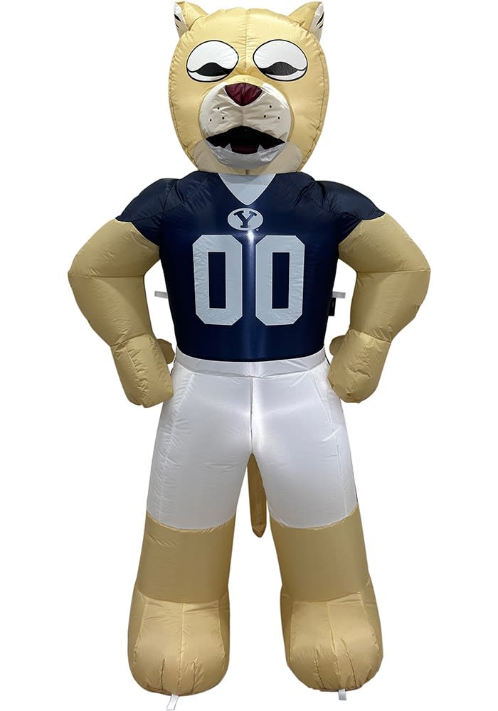BYU Cougars ROYAL Outdoor Inflatable 7ft Mascot - 8228615