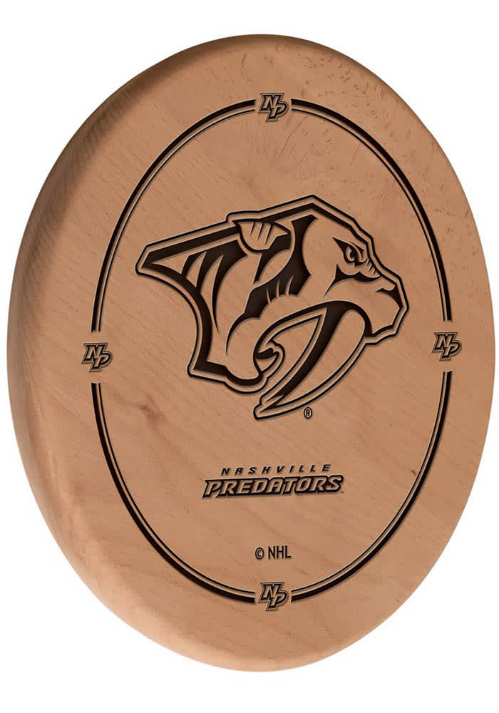 Nashville Predators Laser Engraved Sign BROWN - 824803012