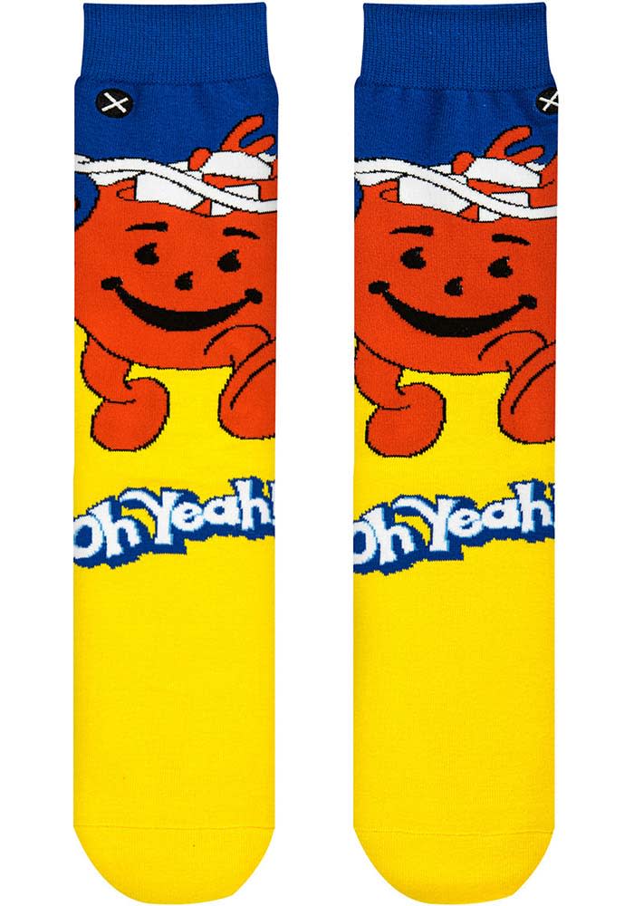 Red Kool-Aid Man Nebraska Mens Crew Socks - 8310016