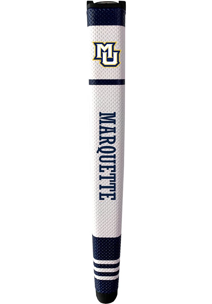 Marquette Golden Eagles White Grip Stripe Putter Cover - 8333133