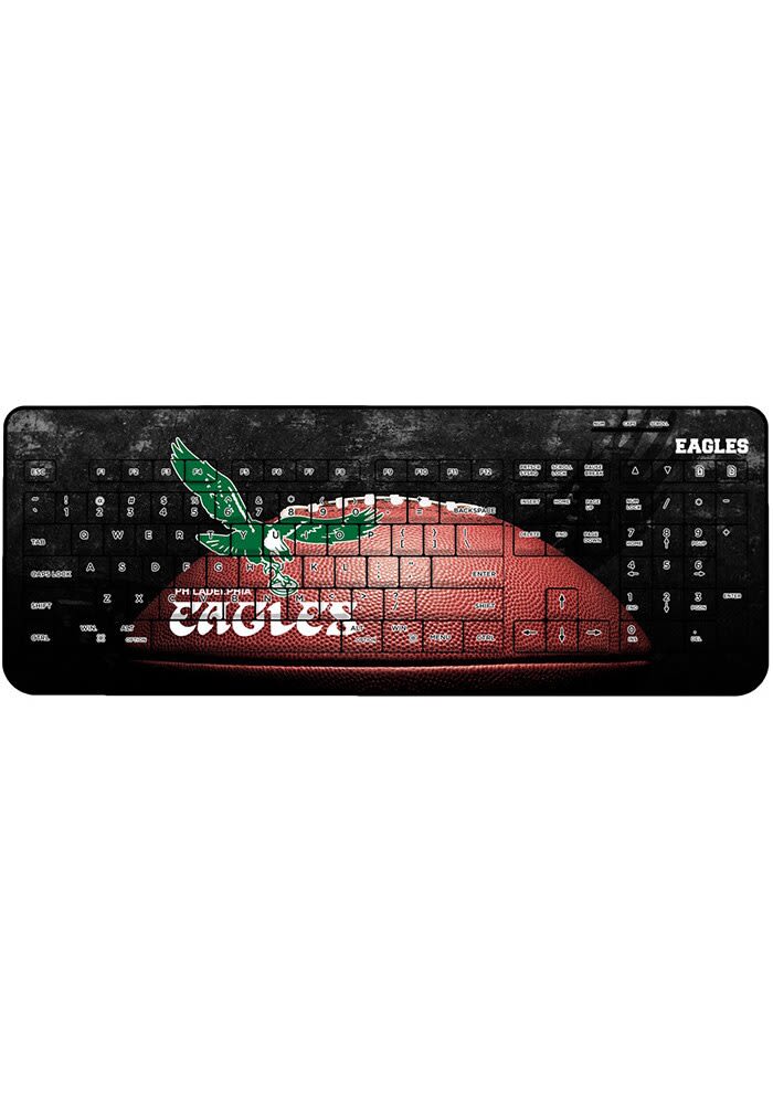 Philadelphia Eagles BLACK Historic Legendary Wireless Keyboard - 833547150