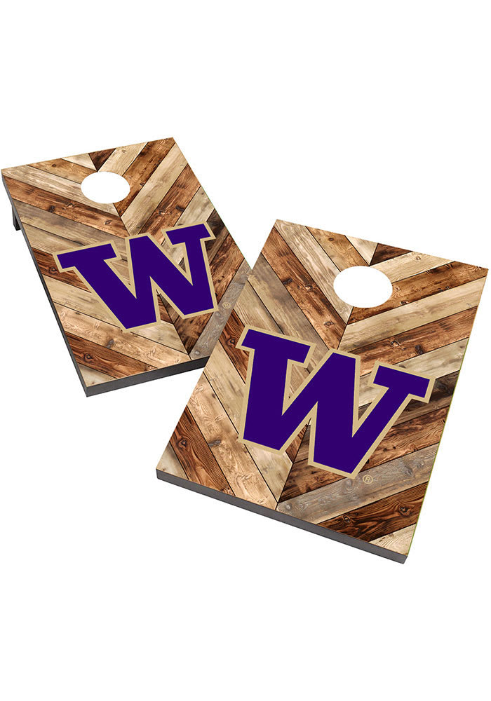 Washington Huskies Brown 2x3 Design Corn Hole