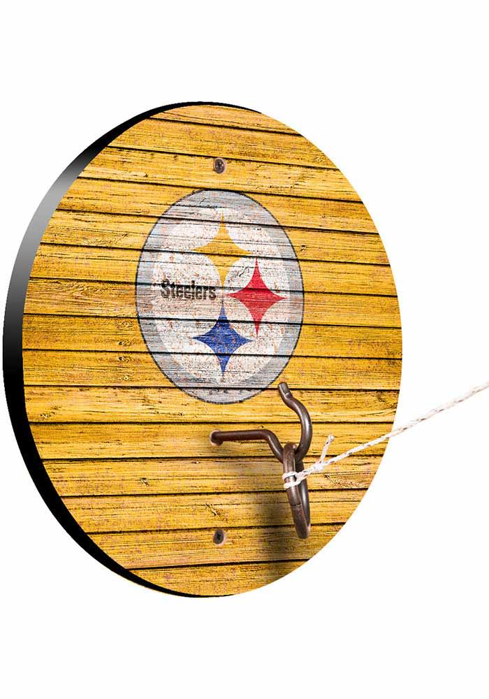 Pittsburgh Steelers BLACK Logo Tailgate Game - 84282587