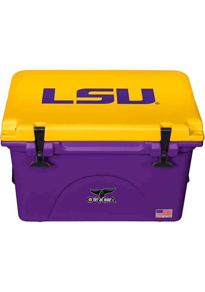 LSU Tigers ORCA 40 Quart Cooler