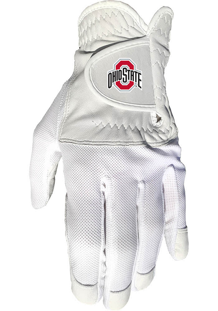 Ohio State Buckeyes White Cool Mesh Gloves - 84891156