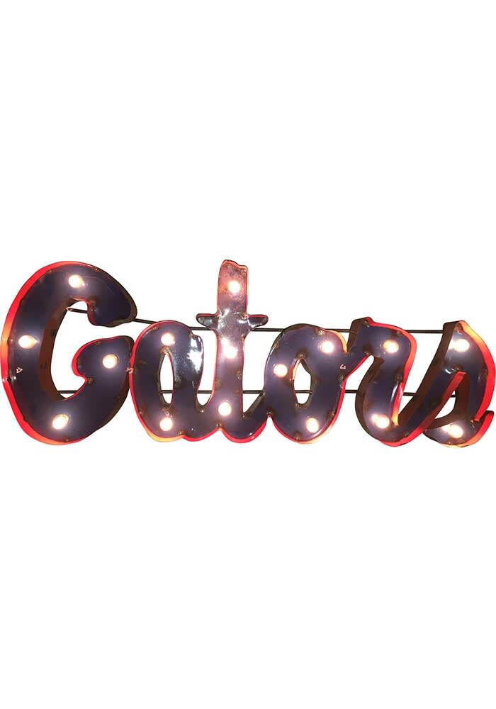 Florida Gators GREEN Recycled Light Up Marquee Sign - 8507666