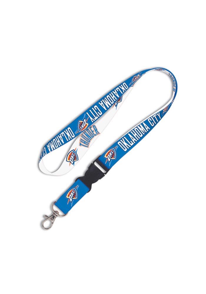 Oklahoma City Thunder BLUE Light Blue Lanyard - 571000022