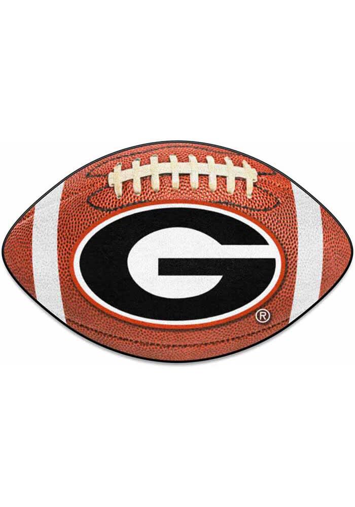 Georgia Bulldogs Football Logo Interior Rug BROWN - 8547496