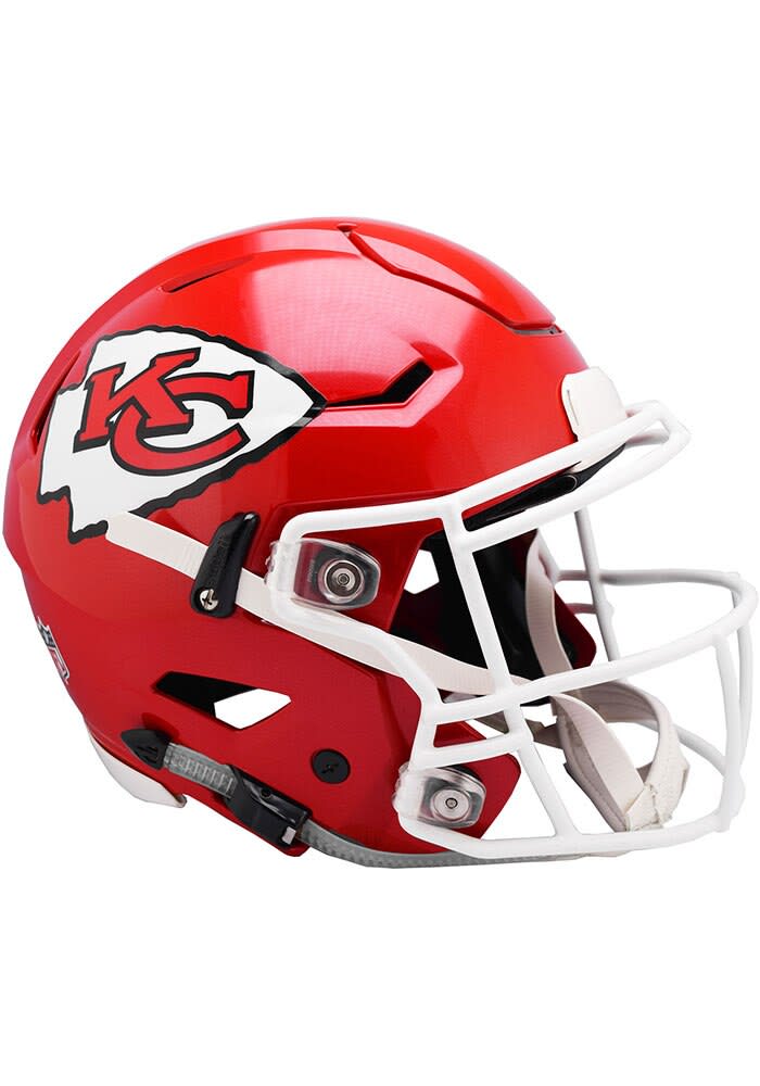 Kansas City Chiefs SpeedFlex Full Size Football Helmet - RED