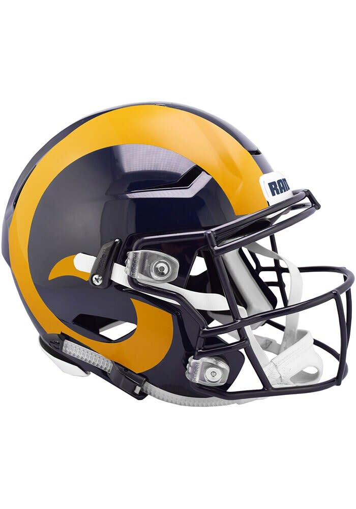 Los Angeles Rams NAVY SpeedFlex Full Size Football Helmet - 8560269