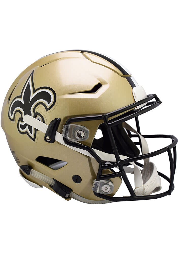 New Orleans Saints SpeedFlex Full Size Football Helmet - GOLD