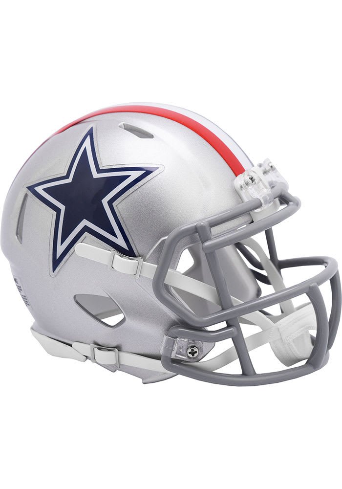 Dallas Cowboys NAVY Throwback Mini Helmet - 8560395