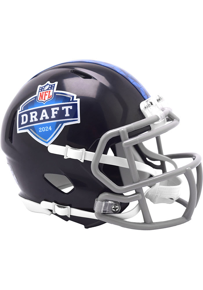 NFL Gear 2024 NFL Draft Mini Helmet - BLUE