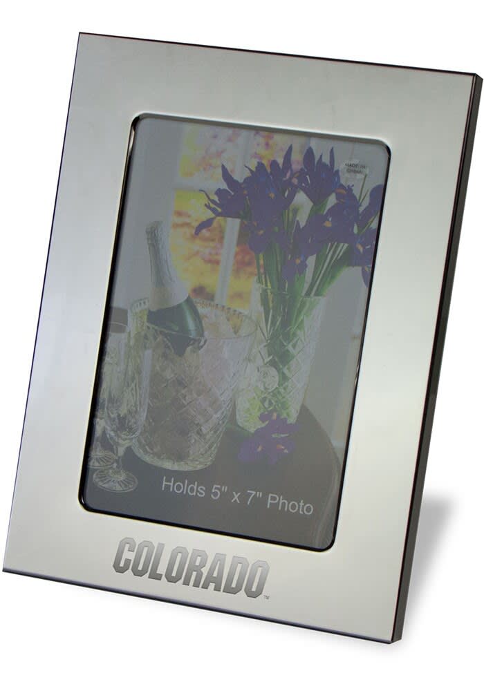 Colorado Buffaloes SILVERGREY Silver Plated Picture Frame - 85707039