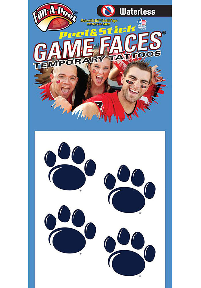 Penn State Nittany Lions NAVY Waterless Tattoo - 8640118