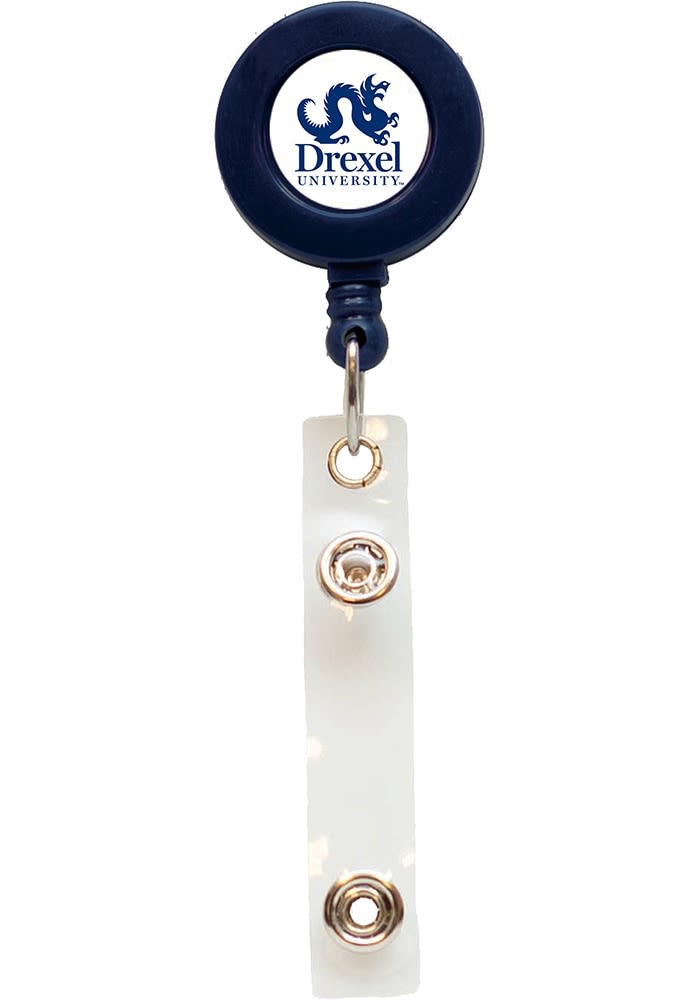 Drexel Dragons ROYAL Opaque Vertical ID Badge Holder - 86529654