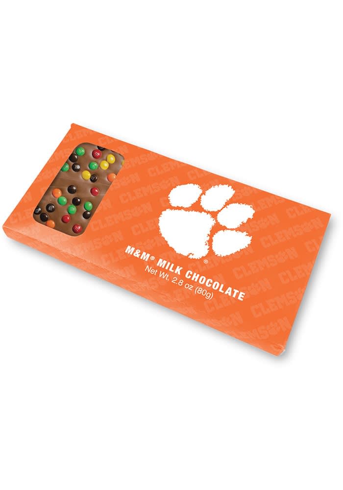 Clemson Tigers ORANGE Window Milk Chocolate w/ M&M's Candy - 866168662