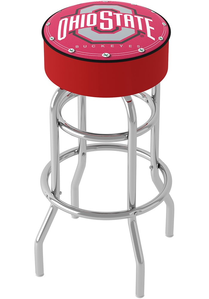 Ohio State Buckeyes Red Foam Padded Classic Pub Stool - 87230097