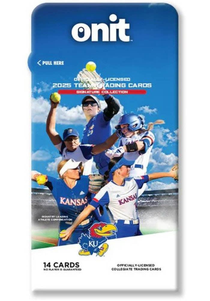 Kansas Jayhawks ROYAL Single Pack Baseball Cards - 8736003