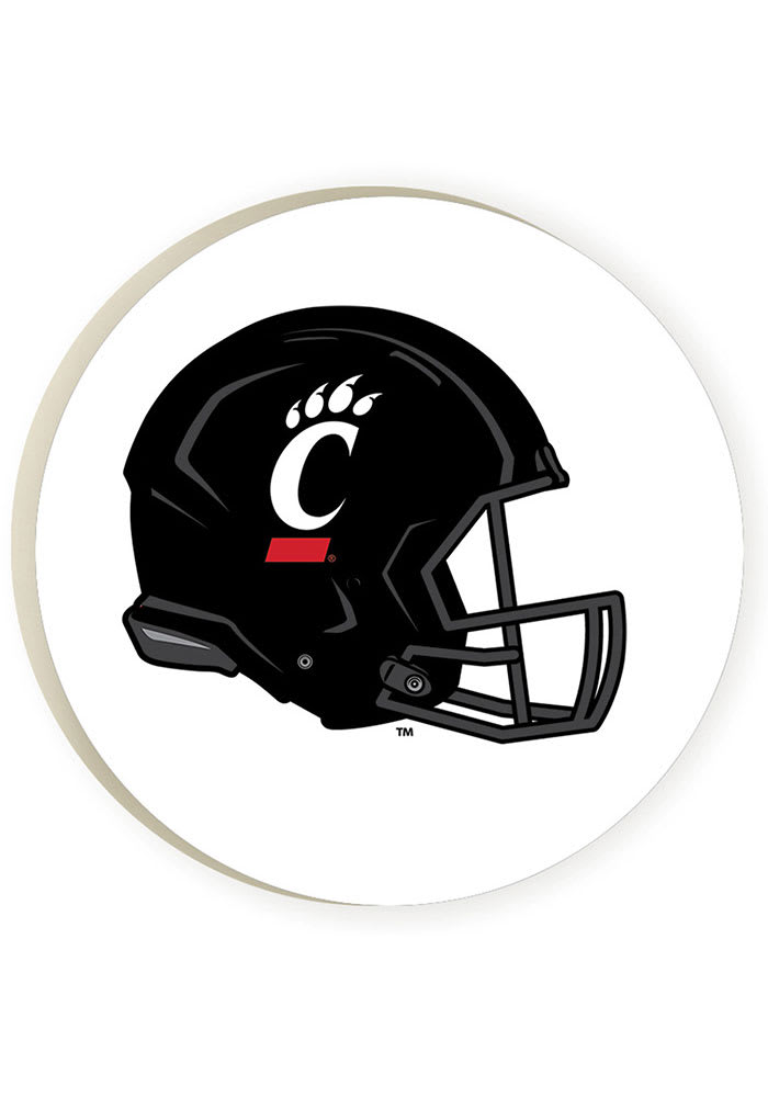 Cincinnati Bearcats Red 2 Pack Helmet Logo Car Coaster - 8780093