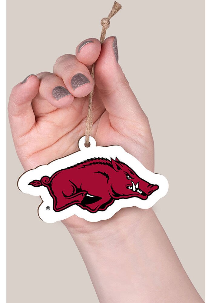 Arkansas Razorbacks Red Logo Ornament - 8780280