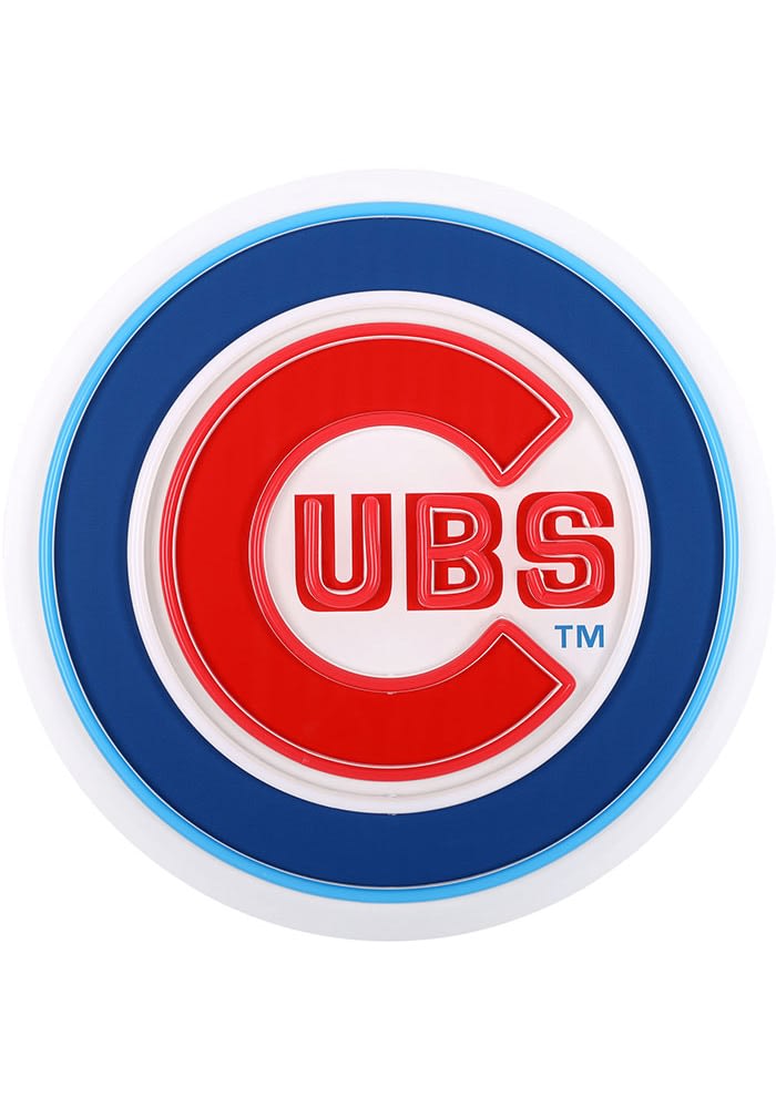 Chicago Cubs ROYAL Team Logo LED Neon Sign - 87845974
