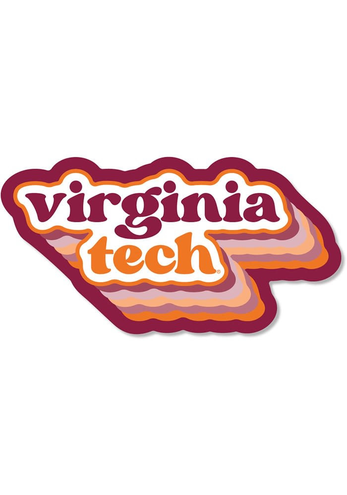 Virginia Tech Hokies Souvenir | Virginia Tech Hokies Stickers MAROON 3. ...