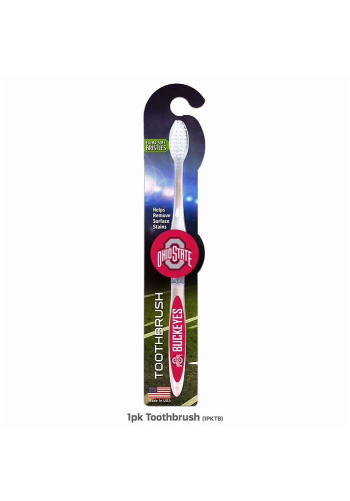Ohio State Buckeyes Red Team Logo Toothbrush - 88490070