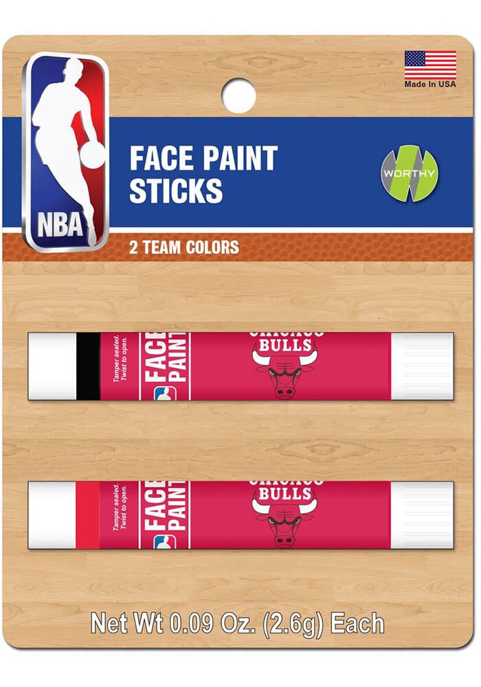 Chicago Bulls Red 2 Pack Team Color Face Paint - 88490307
