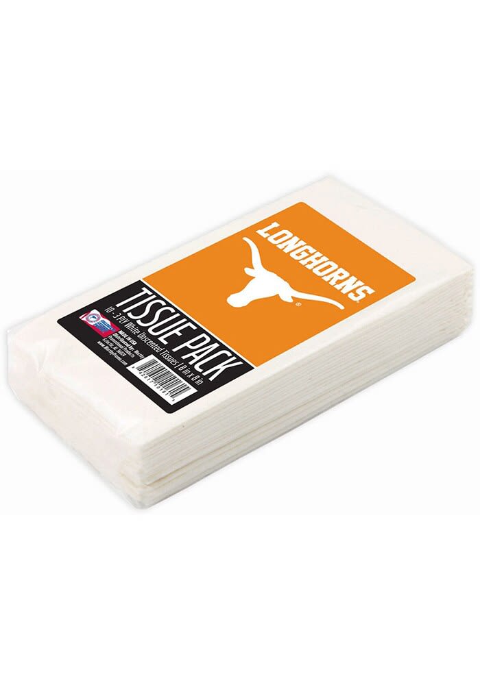 Texas Longhorns BURNTORANGE Tissues Tissue Box - 88490327
