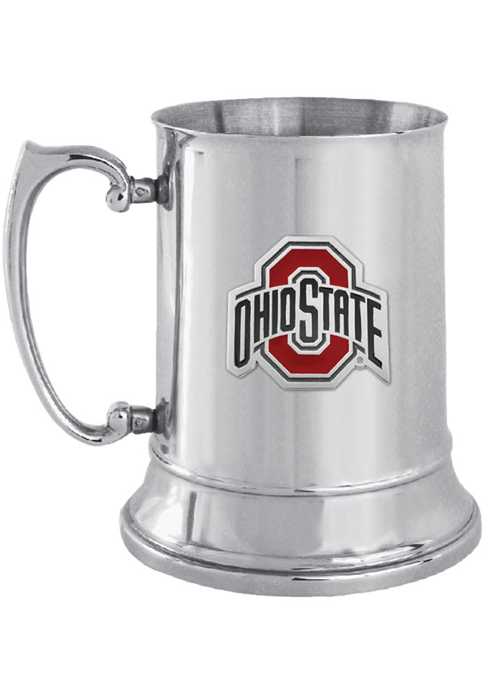 Ohio State Buckeyes RED 19 oz Pewter Stein - 88491215