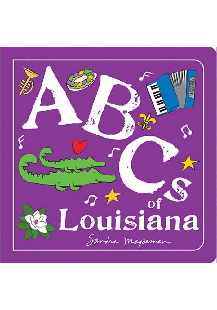 Louisiana PURPLE ABCs Children's Book - 8860013