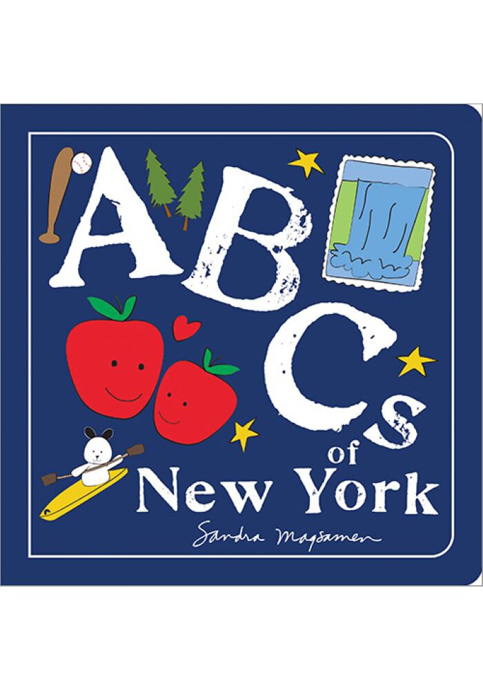 New York BLUE ABCs Children's Book - 8860018