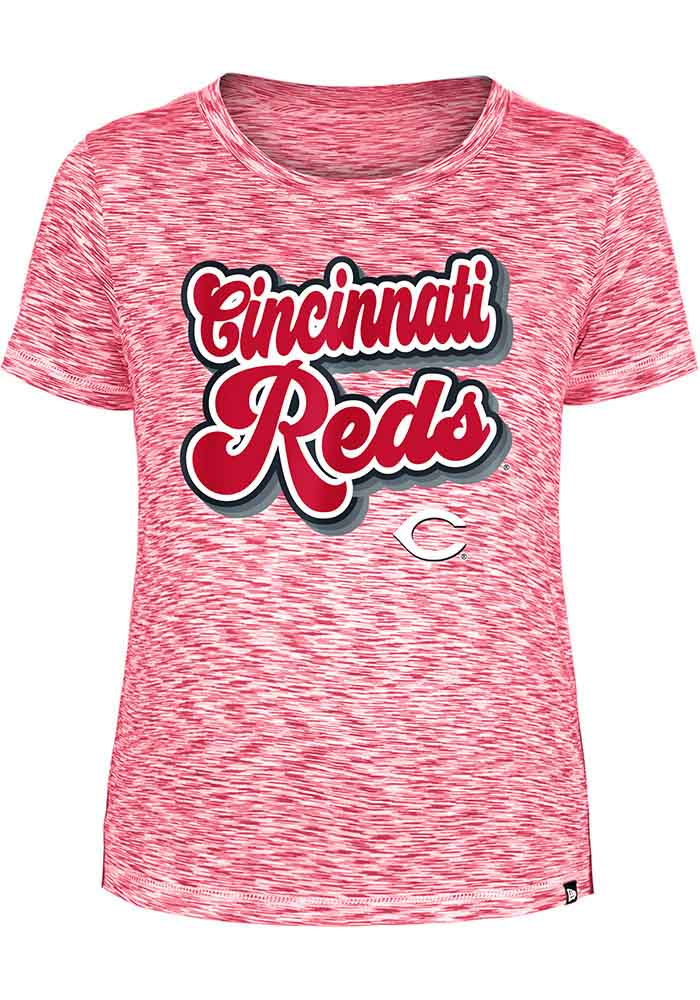 New Era Cincinnati Reds Womens RED Active T-Shirt