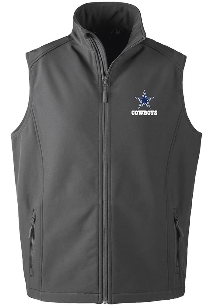 Dunbrooke Dallas Cowboys Mens GREY Archer Vest - 8920220