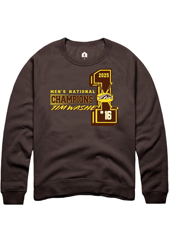 Tim Washe Mens BROWN Western Michigan Broncos NIL 2025 National ...