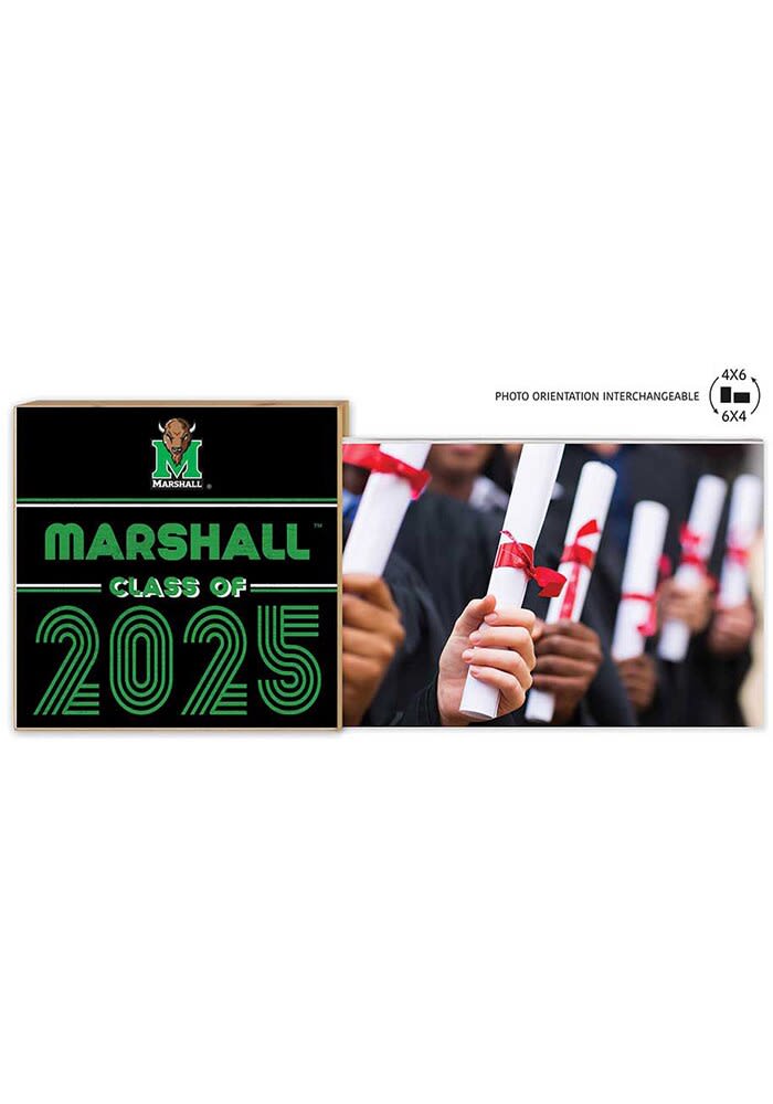Marshall Thundering Herd BLACK Class of 2025 unique photo frame Picture Frame - 9016646