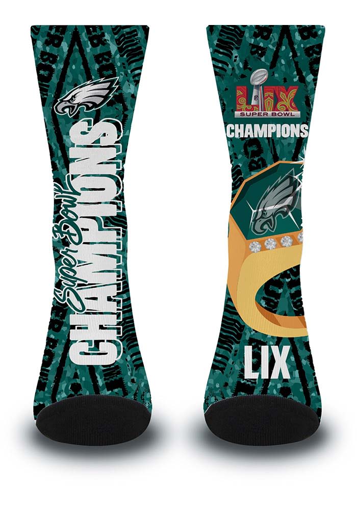 Philadelphia Eagles GREEN 2024 Super Bowl Champions Loud and Proud Mens ...