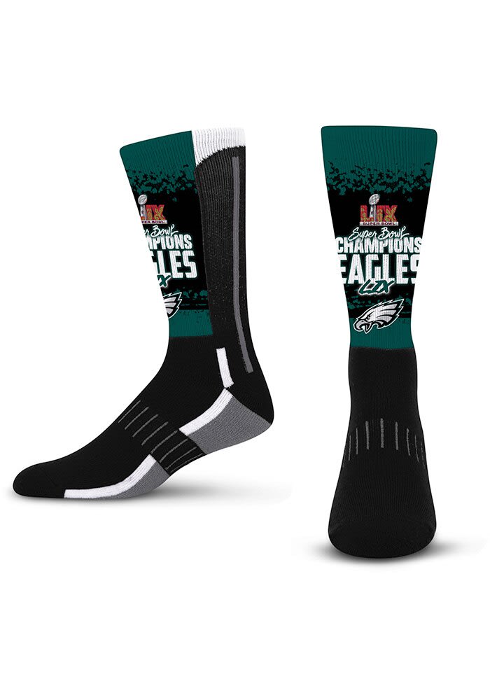 Philadelphia Eagles GREEN 2024 Super Bowl Champions Phenom Curve Mens ...