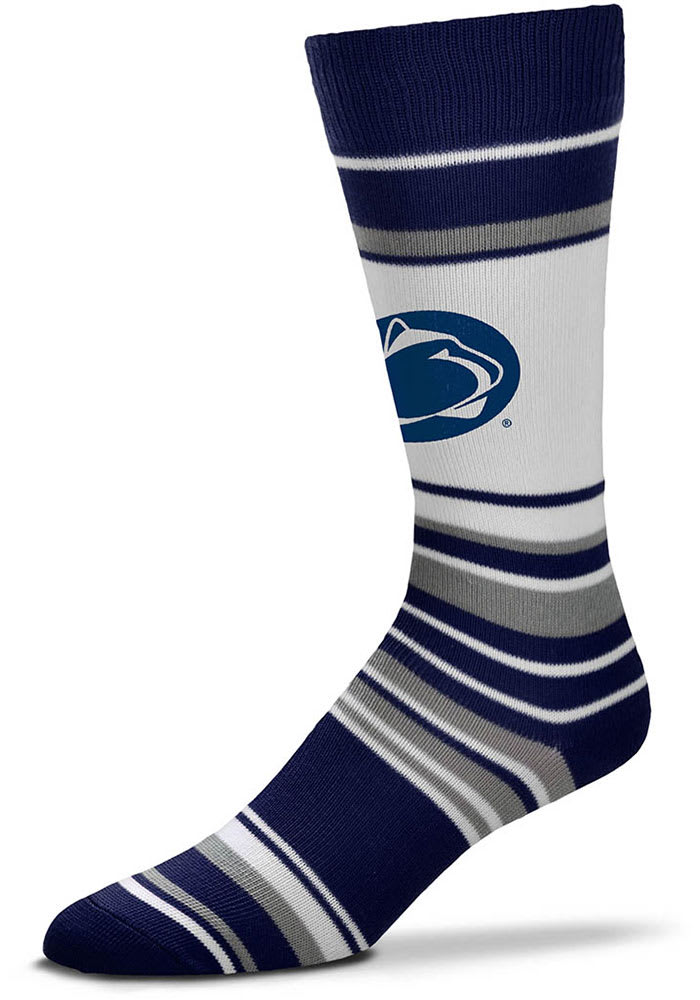 NAVY Mas Stripe Penn State Nittany Lions Mens Dress Socks - 90291652