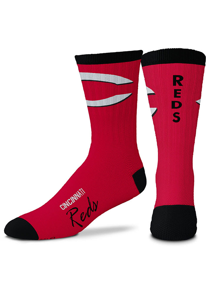 Cincinnati Reds Red Old Skool Mens Crew Socks - 90292001