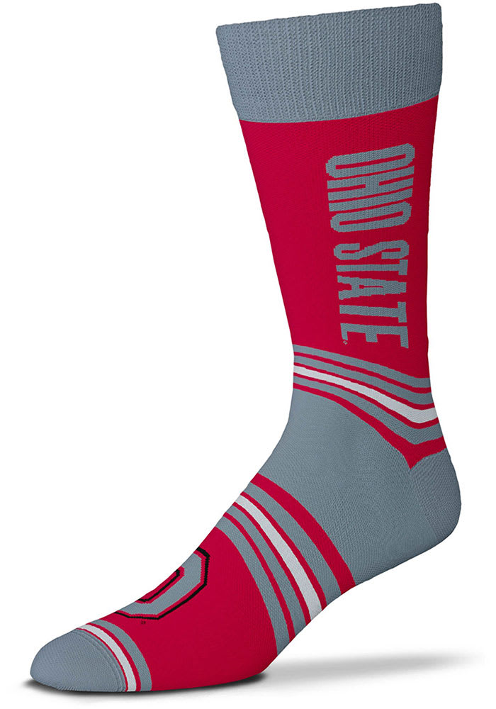 Red Go Team Ohio State Buckeyes Mens Dress Socks - 90292526