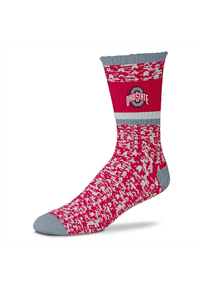 Red Alpine Summit Ohio State Buckeyes Womens Quarter Socks - 90292975
