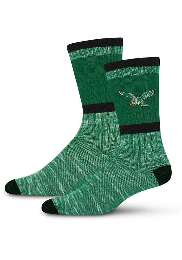 Philadelphia Eagles BLACK Alpine Summit Womens Quarter Socks - 90293108