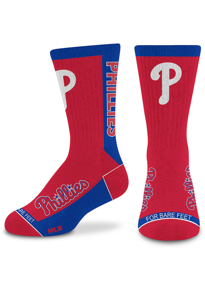 Philadelphia Phillies Red 577 MVP Youth Crew Socks - 90294825