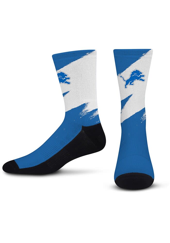 Detroit Lions BLUE Tear It Up Mens Crew Socks - 90295712