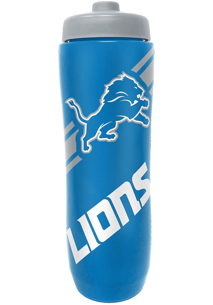 Detroit Lions 32oz Squeeze Water Bottle - 9060339
