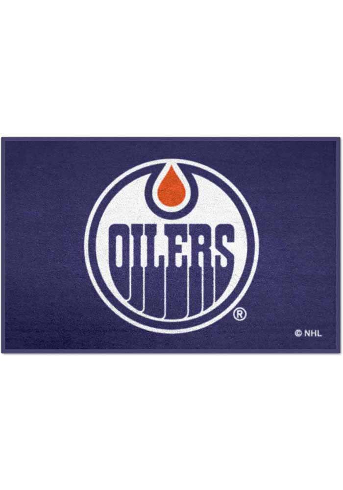 Edmonton Oilers Logo Interior Rug ROYAL - 91083956