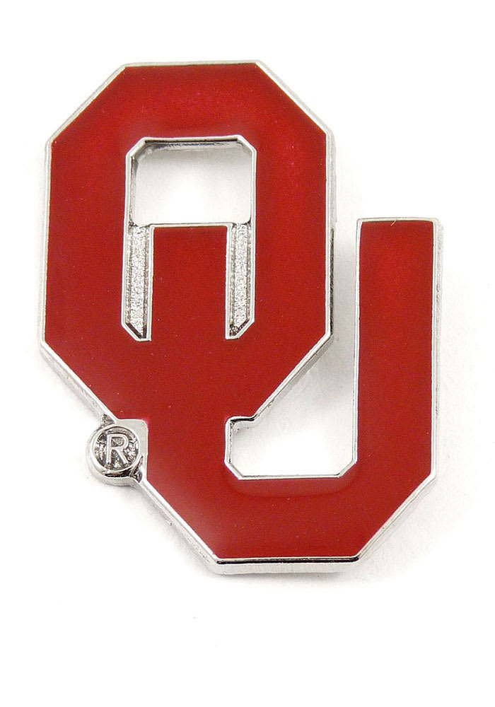 Oklahoma Sooners Red Logo Souvenir Pin - 9122605
