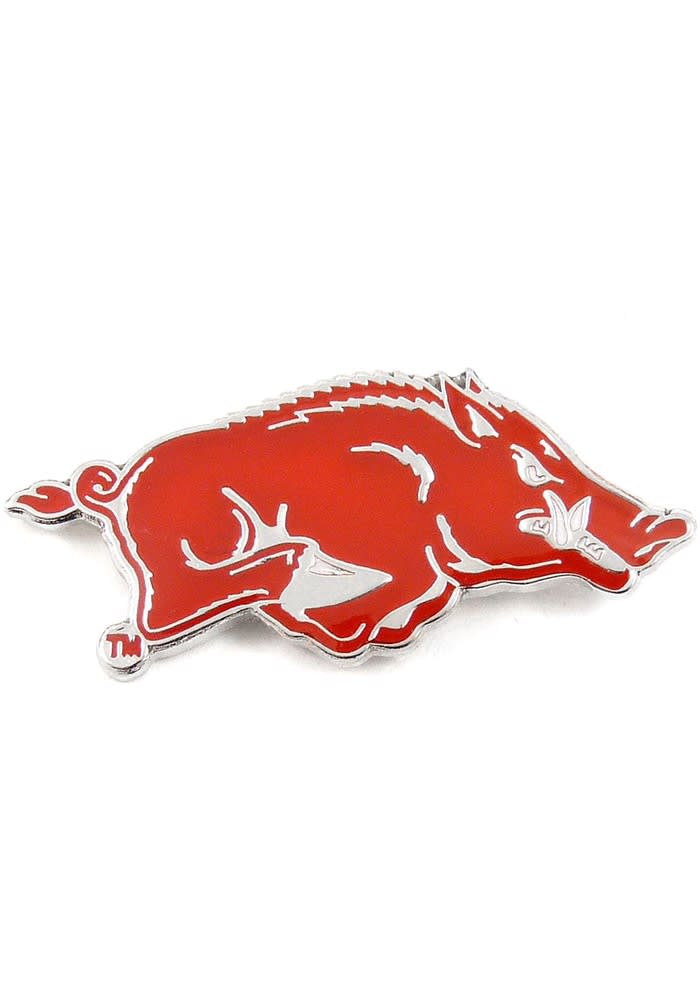 Arkansas Razorbacks Red Logo Souvenir Pin - 9123049